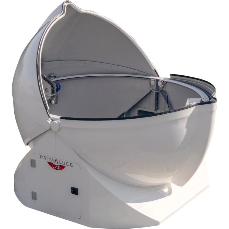 OUTPOST 3M - Computerized clamshell dome for telescopes & space